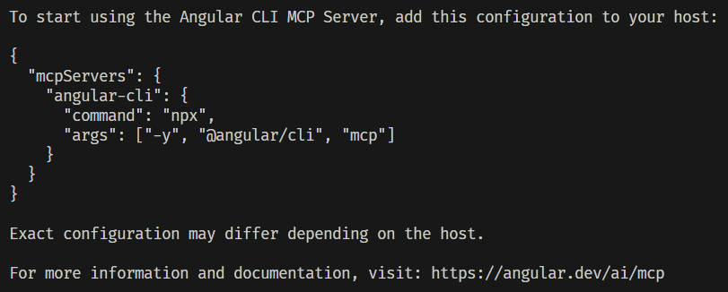 Angular CLI MCP 介紹 | 爐邊雜談